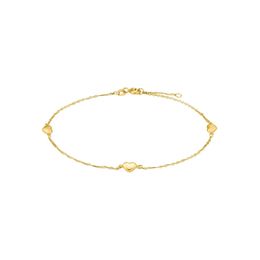 Amor Fu&szlig;kette Damen Gr&ouml;&szlig;e One Size gold