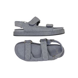 Mango Sandalen Damen Gr&ouml;&szlig;e 38 blau