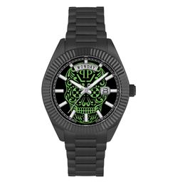 Philipp Plein Watches Uhr Herren Gr&ouml;&szlig;e One Size gr&uuml;n / schwarz
