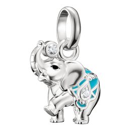 Thomas Sabo Anh&auml;nger Damen Gr&ouml;&szlig;e One Size aqua / silber / transparent