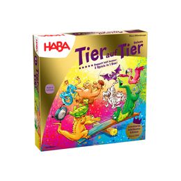 Haba Spiel ' Tier auf Tier Deluxe ' Herren Gr&ouml;&szlig;e One Size bunt