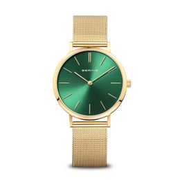Bering Uhr Damen Gr&ouml;&szlig;e One Size gold / gr&uuml;n