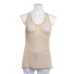 Ami Paris Top / Seidentop Damen Gr&ouml;&szlig;e S beige