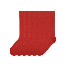 von Jungfeld Socken 'Rot SET' Damen Gr&ouml;&szlig;e 39/42 rot
