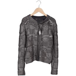 Maje Strickjacke Damen Gr&ouml;&szlig;e S silber