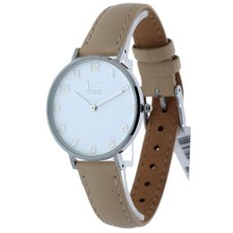 Ice Watch Uhr 'City Pastel' Damen Gr&ouml;&szlig;e One Size beige / silber / wei&szlig;
