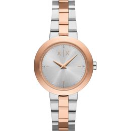 Armani Exchange Uhr Damen Gr&ouml;&szlig;e One Size rosegold / silber