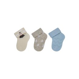 Sterntaler Socken Jungen Gr&ouml;&szlig;e one size hellblau / hellgrau / graumeliert