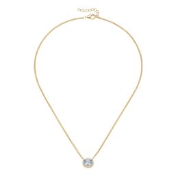 Smart Jewel Kette Damen Gr&ouml;&szlig;e 45 hellblau / gold