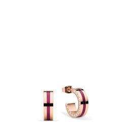Bering Ohrringe Damen Gr&ouml;&szlig;e One Size rosegold / lila / transparent