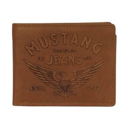 Mustang Geldb&ouml;rse Herren Gr&ouml;&szlig;e XS/XXL cognac