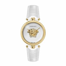 Versace Analoguhr 'Palazzo' Damen Gr&ouml;&szlig;e One Size gold / wei&szlig;
