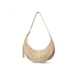 Manfield Schultertasche Damen Gr&ouml;&szlig;e One Size beige