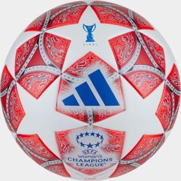 adidas Performance Ball 'UEFA Champions League 25/26' Herren Gr&ouml;&szlig;e 5 royalblau / kirschrot / wei&szlig;