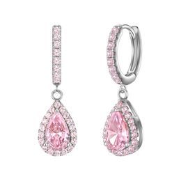 Glanzst&uuml;cke M&uuml;nchen Glanzst&uuml;cke M&uuml;nchen Ohrringe Damen Gr&ouml;&szlig;e One Size rosa / silber