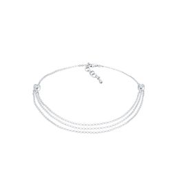 Elli Fu&szlig;schmuck Damen Gr&ouml;&szlig;e 22 silber