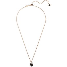 Swarovski Kette Damen Gr&ouml;&szlig;e One Size rosegold / schwarz