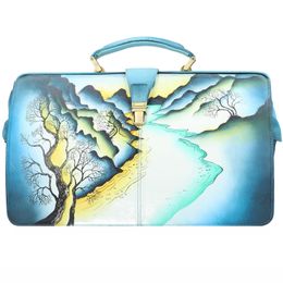 GreenLand Nature Handtasche Damen Gr&ouml;&szlig;e One Size blau / azur