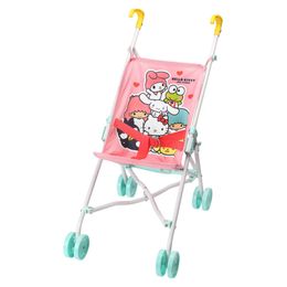 Hello Kitty Puppenwagen Jungen Gr&ouml;&szlig;e one size gelb / mint / rosa / wei&szlig;