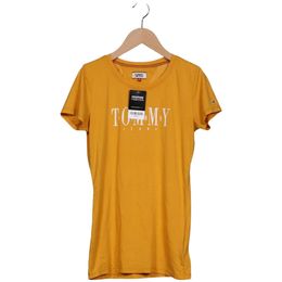 Tommy Jeans T-Shirt Damen Gr&ouml;&szlig;e M gelb