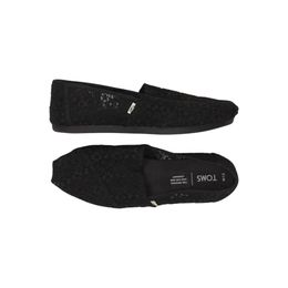 Toms Shoes TOMS Halbschuh Damen Gr&ouml;&szlig;e 38.5 schwarz