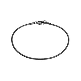 True Rebels Armband Herren Gr&ouml;&szlig;e 19 schwarz