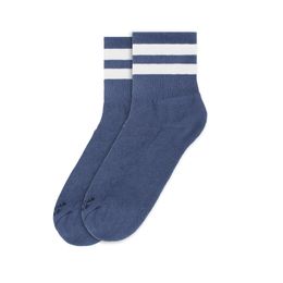 American Socks F&uuml;&szlig;linge 'Marine' Damen Gr&ouml;&szlig;e 19/47 blau