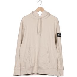 Calvin Klein Jeans Kapuzenpullover Herren Gr&ouml;&szlig;e L beige