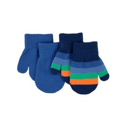 Villervalla Handschuhe Jungen Gr&ouml;&szlig;e S/XXL blau / marine / gr&uuml;n / orange