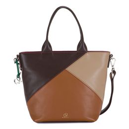 mywalit Handtasche 'Carrara' Damen Gr&ouml;&szlig;e One Size braun / cappuccino / dunkelbraun