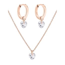 Tamaris Schmuck-Set Damen Gr&ouml;&szlig;e One Size rosegold