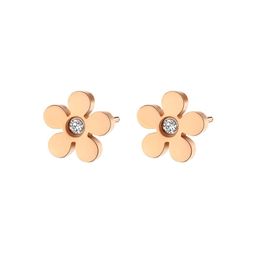 Hey Happiness Ohrringe 'Forget-Me-Not' Damen Gr&ouml;&szlig;e One Size rosegold