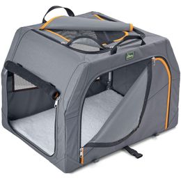 Hunter Faltbare Hundebox mit Aluminium-Gestell L