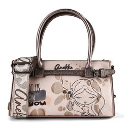 Anekke Schultertasche 'Olympia' Damen Gr&ouml;&szlig;e One Size beige / hellbeige / braun