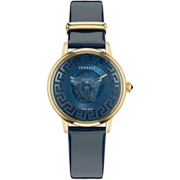 Versace Uhr Damen Gr&ouml;&szlig;e One Size blau / schwarz