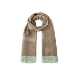 Codello Schal Damen Gr&ouml;&szlig;e One Size beige / gr&uuml;n