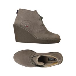 Tommy Jeans Stiefelette Damen Gr&ouml;&szlig;e 38 grau