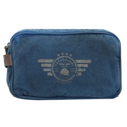 Green Burry Greenburry Kulturtasche 'Vintage Aviator' Herren Gr&ouml;&szlig;e XS/XL blau / braun