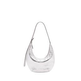 Liebeskind Berlin Schultertasche Damen Gr&ouml;&szlig;e 1 silber