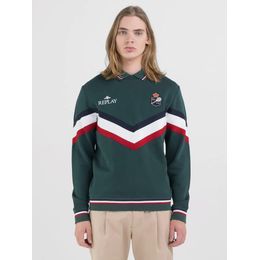 Replay Sweatshirt Herren Gr&ouml;&szlig;e M gr&uuml;n