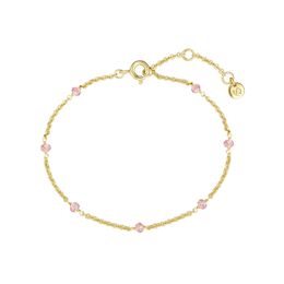 Glanzst&uuml;cke M&uuml;nchen Glanzst&uuml;cke M&uuml;nchen Armband Damen Gr&ouml;&szlig;e One Size gold / hellpink