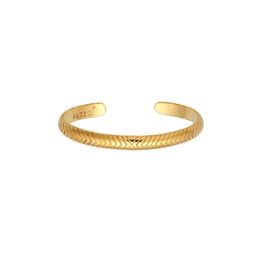 Kuzzoi Armband Armreif Herren Gr&ouml;&szlig;e 19 gold
