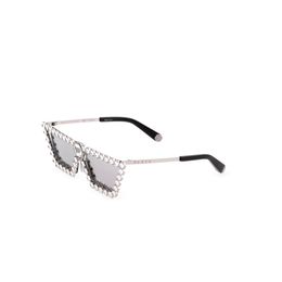 Philipp Plein Sonnenbrille Damen Gr&ouml;&szlig;e One Size silber / transparent