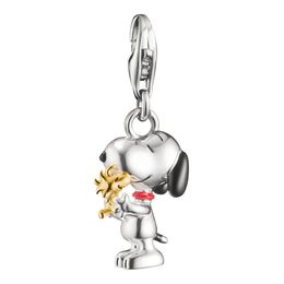 Thomas Sabo Anh&auml;nger 'Snoopy & Woodstock Friends PEANUTS Original' Herren Gr&ouml;&szlig;e One Size gold / rot / silber