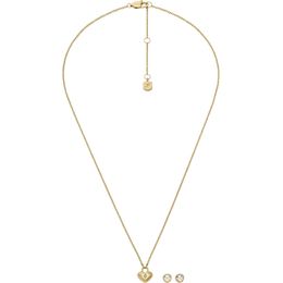 Fossil Schmuck-Set Damen Gr&ouml;&szlig;e One Size gold