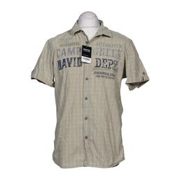 CAMP DAVID Hemd Herren Gr&ouml;&szlig;e M beige