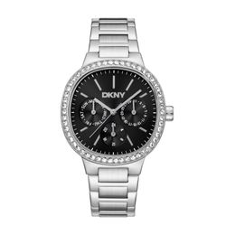 DKNY Uhr 'Evening' Damen Gr&ouml;&szlig;e One Size silber