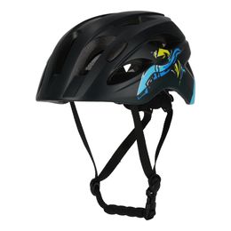 Crazy Safety Helm 'Cool Arrow' Jungen Gr&ouml;&szlig;e 54/56 blau / gelb / schwarz