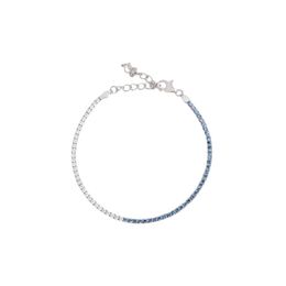 So Chic Armband Damen Gr&ouml;&szlig;e One Size blau / silber