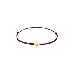 Elli Armband Damen Gr&ouml;&szlig;e 16 gold / rot